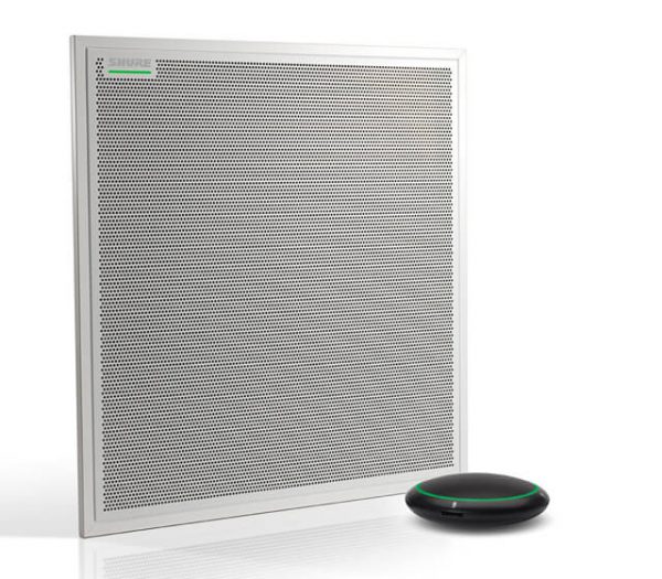 Ceiling Array Microphone SHURE MXA910 Digital Conferencing System ...