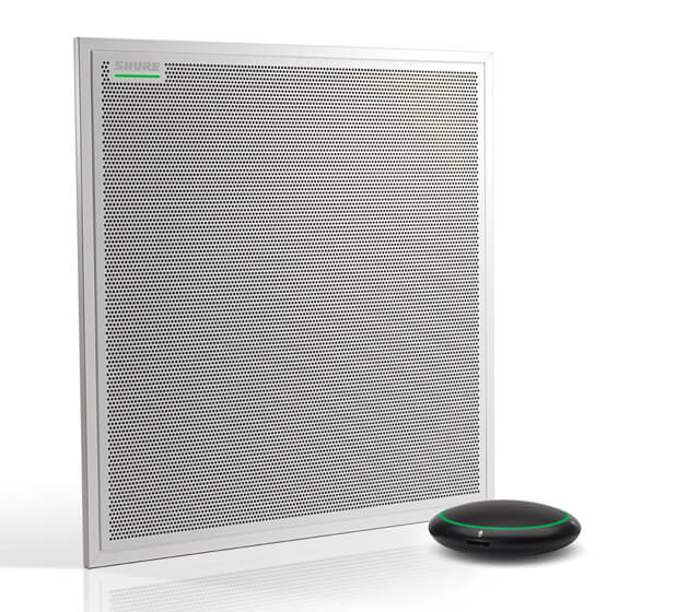 Ceiling Array Microphone SHURE MXA910 Digital Conferencing System ...