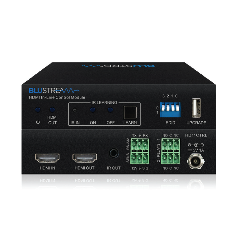 BLUSTEAM HD11CTRL HDMI In-Line Control Module - WISE AV Solution