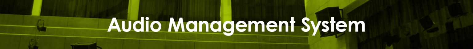 Audio Management System - WISE AV Solution