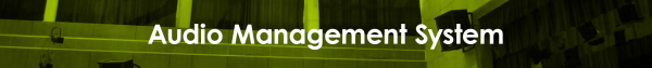 Audio Management System - WISE AV Solution