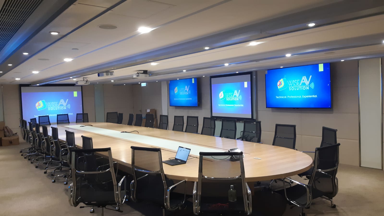 Conference room upgrade for HKPC - WISE AV Solution