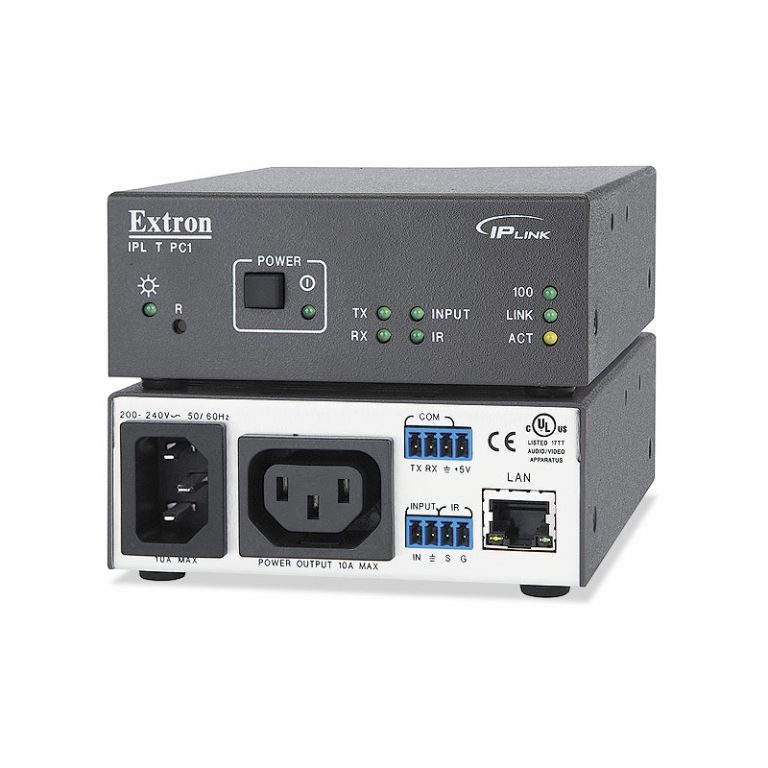 Extron IPL T PC1i IP Link AC Power and Device Controller - WISE AV Solution