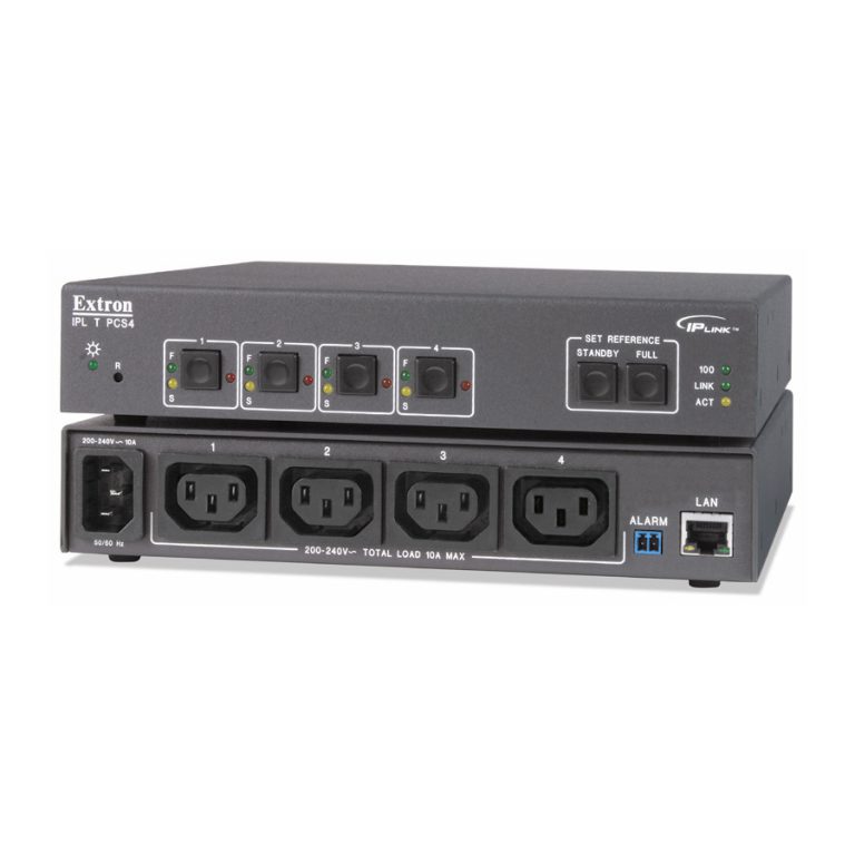 Extron IPL T PCS4i Four Port Power Control and Current Sensor - WISE AV ...