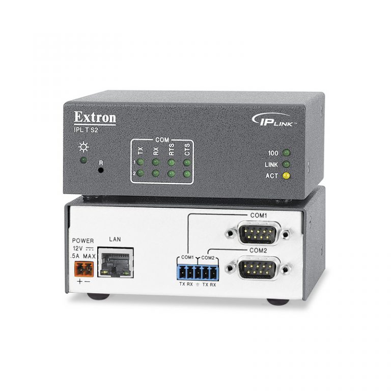 Extron IPL T S2 Two Serial Port IP Link Control Processor - WISE AV ...