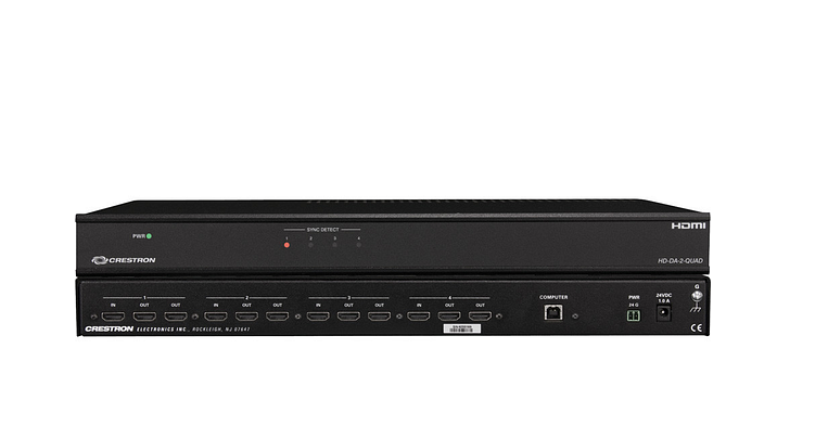 Crestron Quad 1-to-2 HDMI® Distribution Amplifier - WISE AV Solution