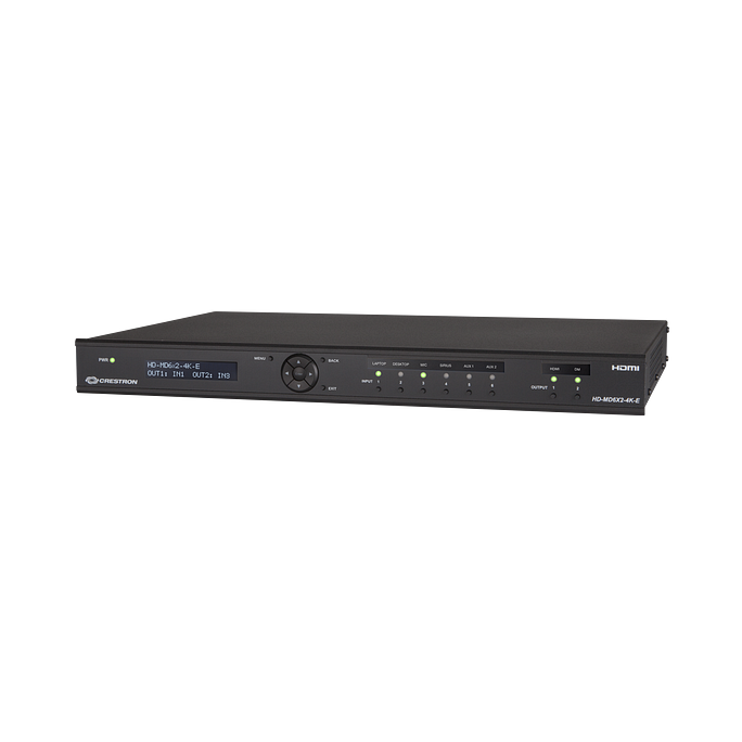 Crestron 6x2 4K HDMI® Switcher - WISE AV Solution