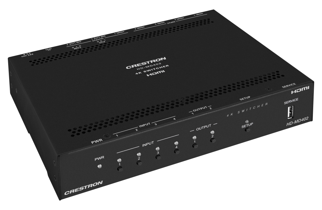 Crestron HD-MD402 - WISE AV Solution