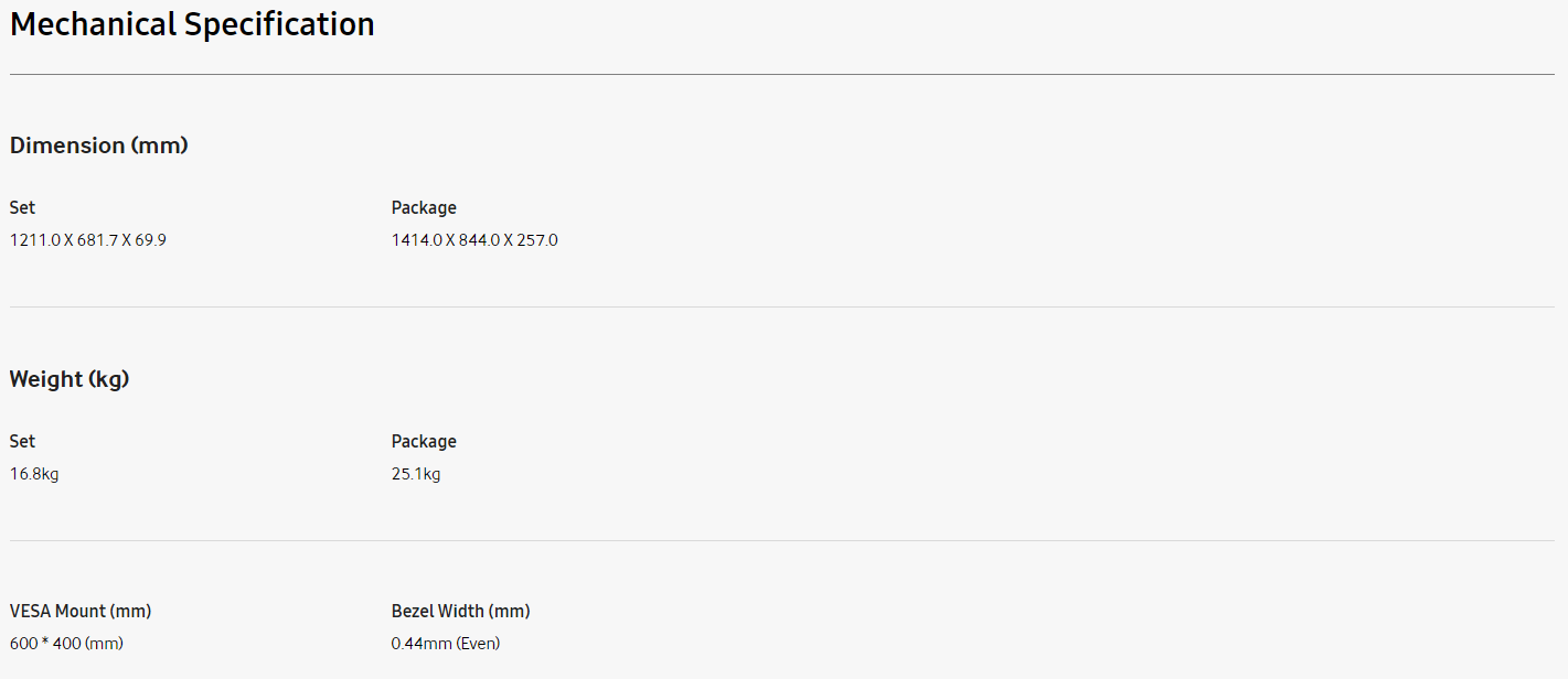 Samsung VH55R-R Video Wall Display - WISE AV Solution