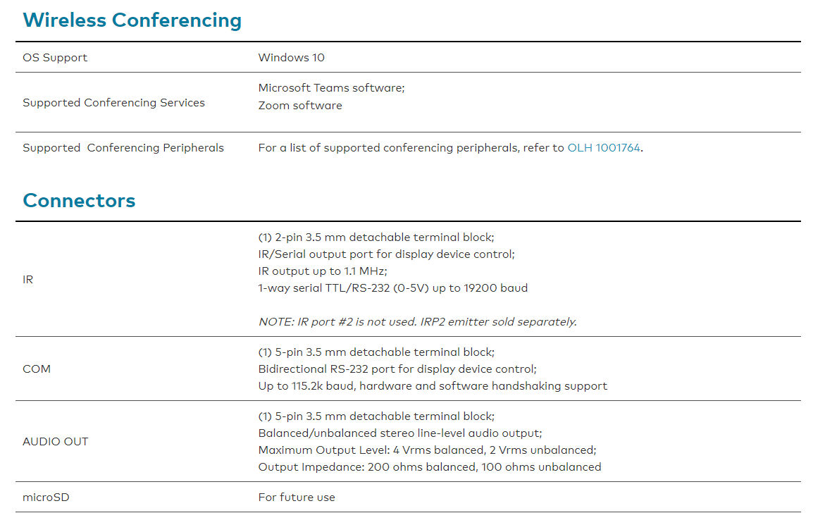 Crestron AirMedia® Receiver AM‑3200 - WISE AV Solution